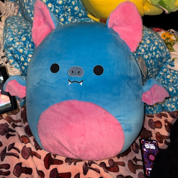 Squishmallows | Toys | Boyle The Cotton Candy Bat Squishmallow Nwt ...